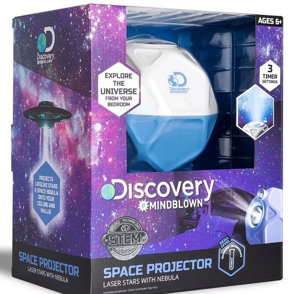 Discovery | Toys | Discovery Mindblown Space Views Laser Star Projector ...
